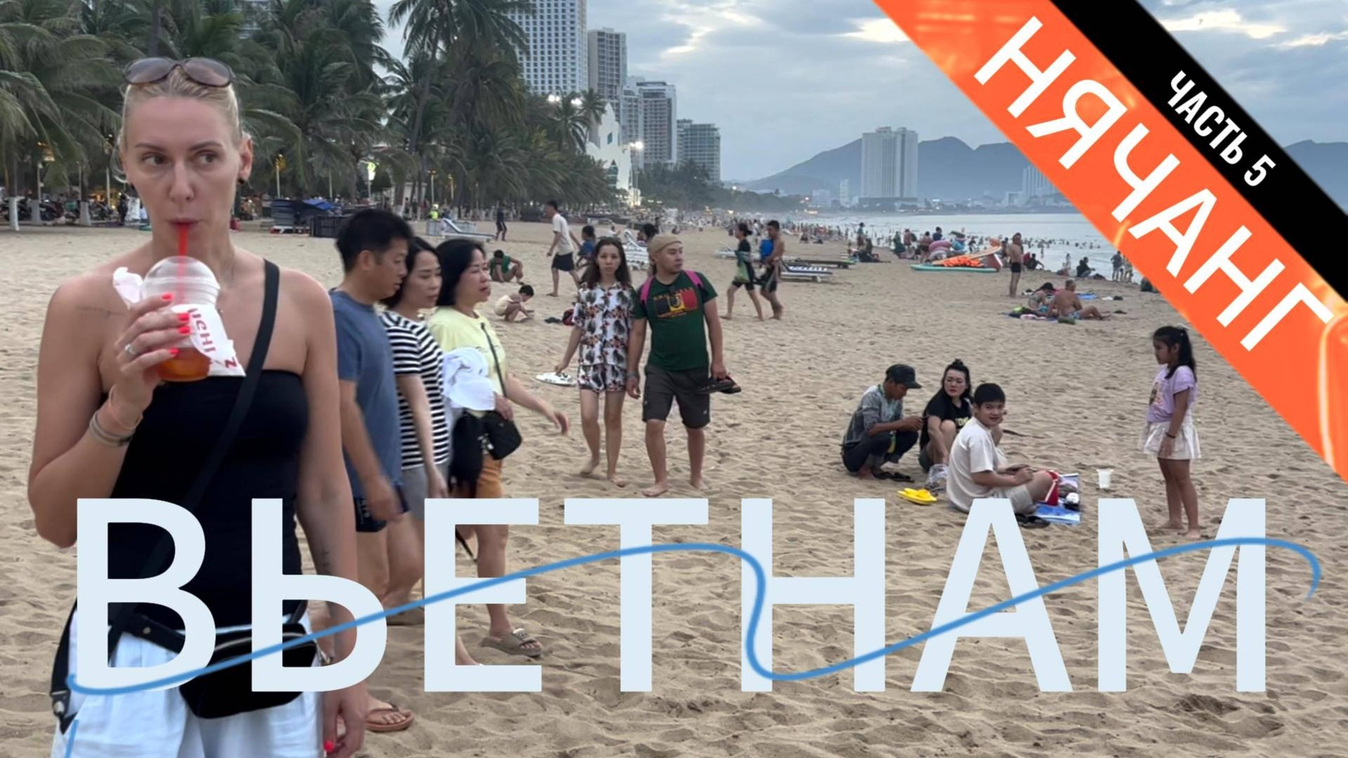 Вьетнам ЧАСТЬ 5: город Нячанг, Чамские башни, бич-клабы, кафе с капибарами