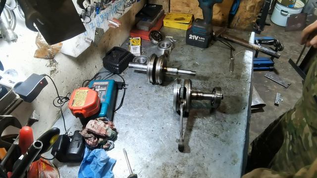 РемонТ Коленвала снегохода Буран РМ.