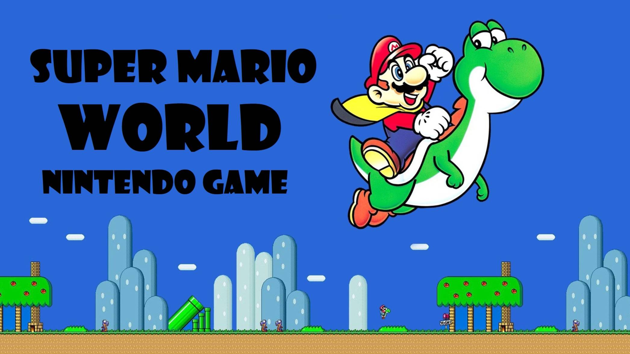 Super Mario World - Обзор игры на Super NINTENDO