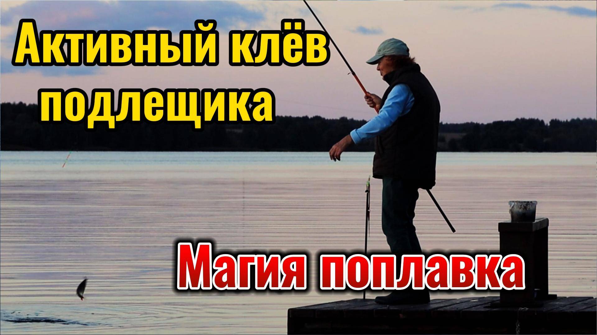 Удачная рыбалка на поплавок в конце августа. Клюёт всё подряд.