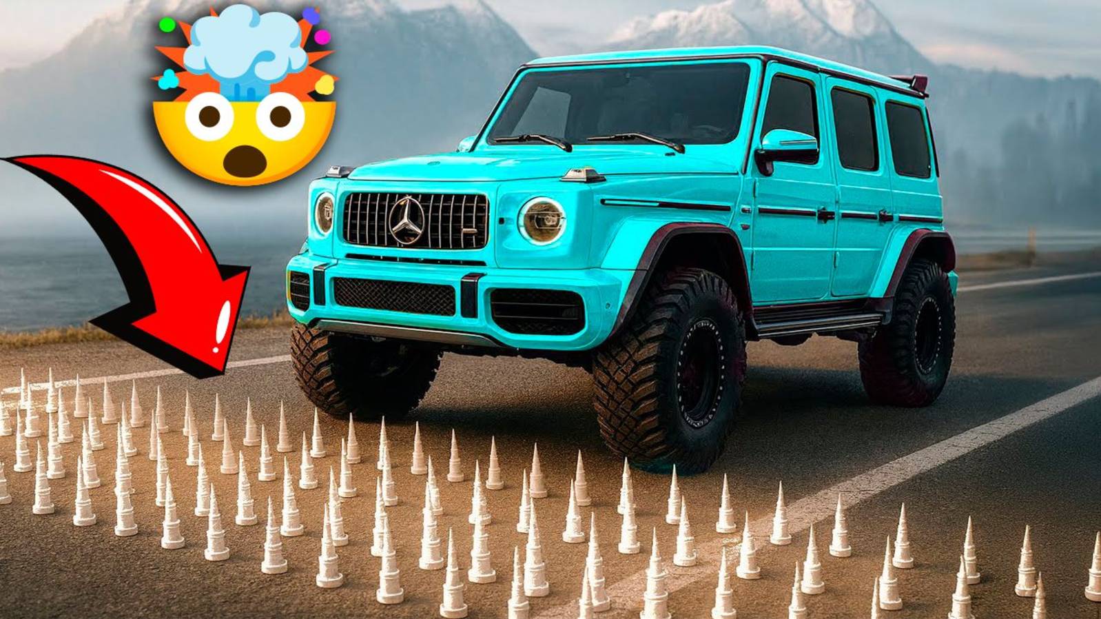 СМОЖЕТ ЛИ ХОТЬ ОДНА ШИНА ВЫЖИТЬ?🚗 🤔📌 Жесткое испытание в BeamNG Drive🤔👍