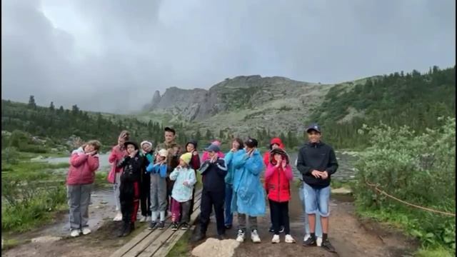 Ергаки - Мы в Хакасии живем! Флеш моб проекта Мир кочевников - это МИР!