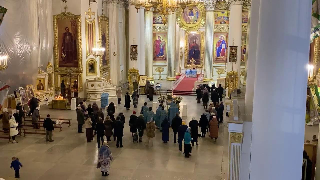 15.02.2025. Ранняя Божественная Литургия. Свято-Троицкий Измайловский собор Санкт-Петербурга