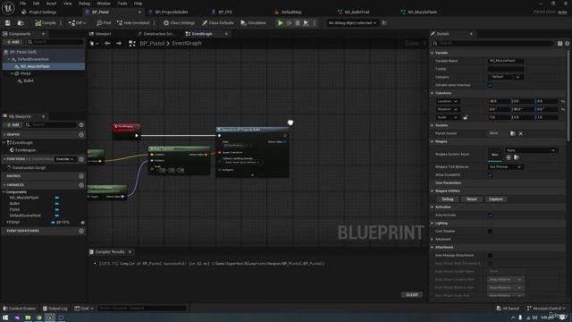 12 - Bullet Trail Muzzle Flash and Sound Effect