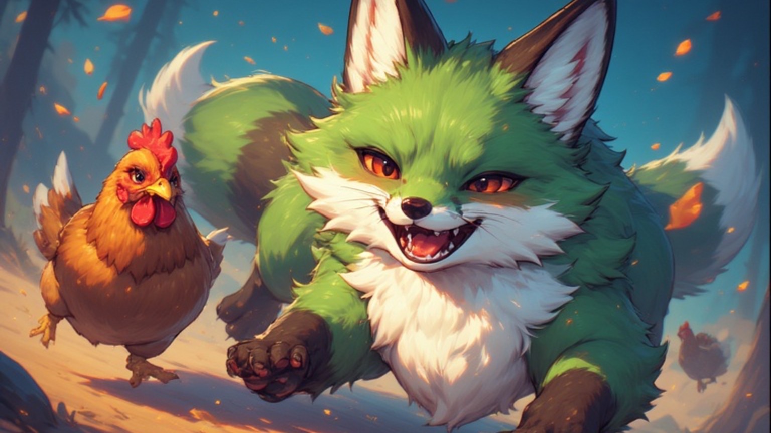 Беги, Курица, Беги