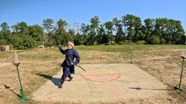 Квалификационные испытания на коричневый темляк спортсмена Татарстанского отделения ФРШ Казарла