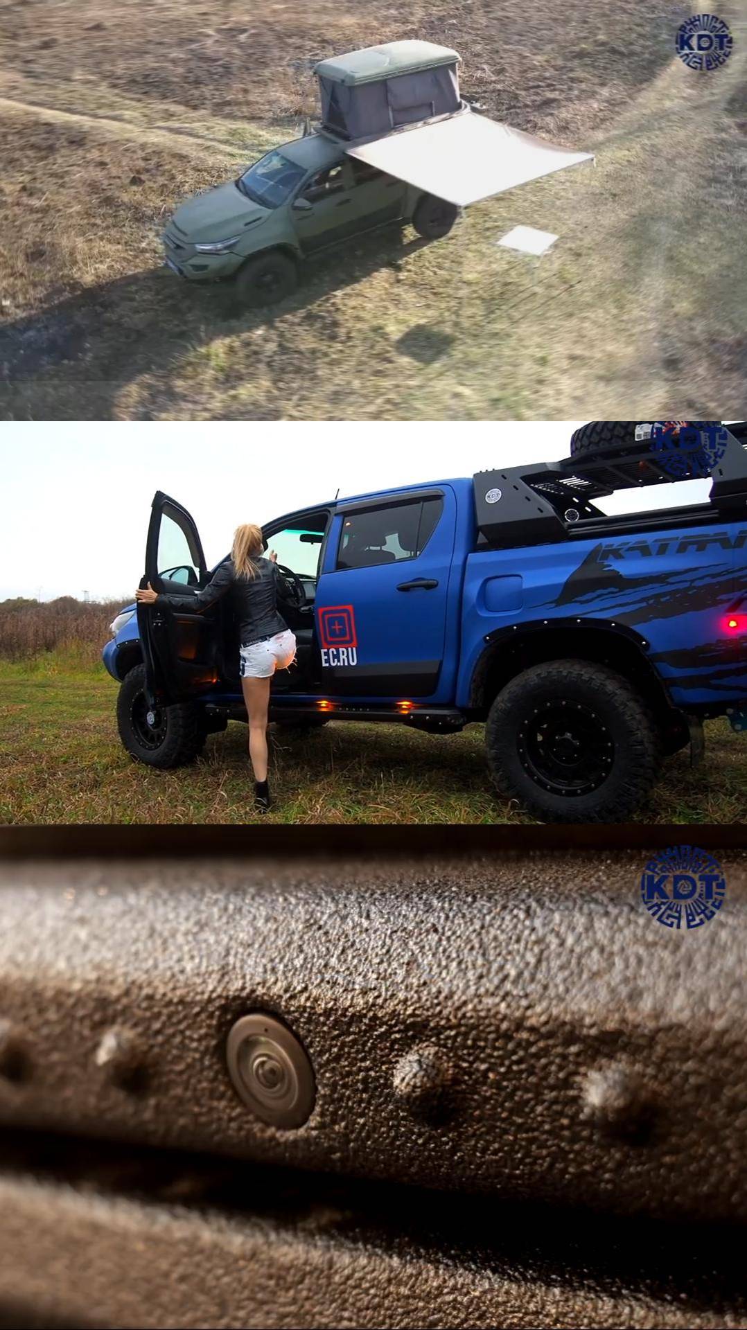 Кит-комплекты для тюнинга Toyota Hilux в стиле проекта Katran.