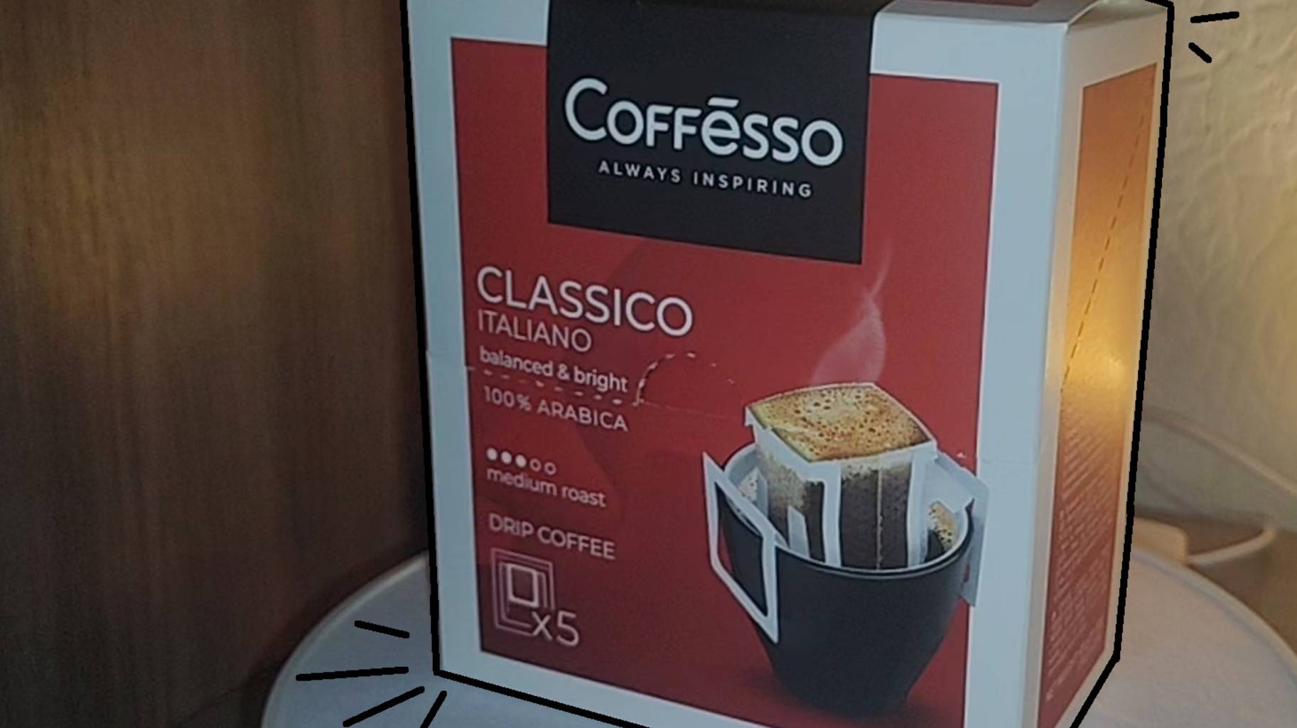 Кофе Coffesso Classico 5 пакетиков