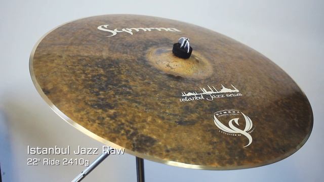 Istanbul Jazz Raw - 22" ride, 2410g
