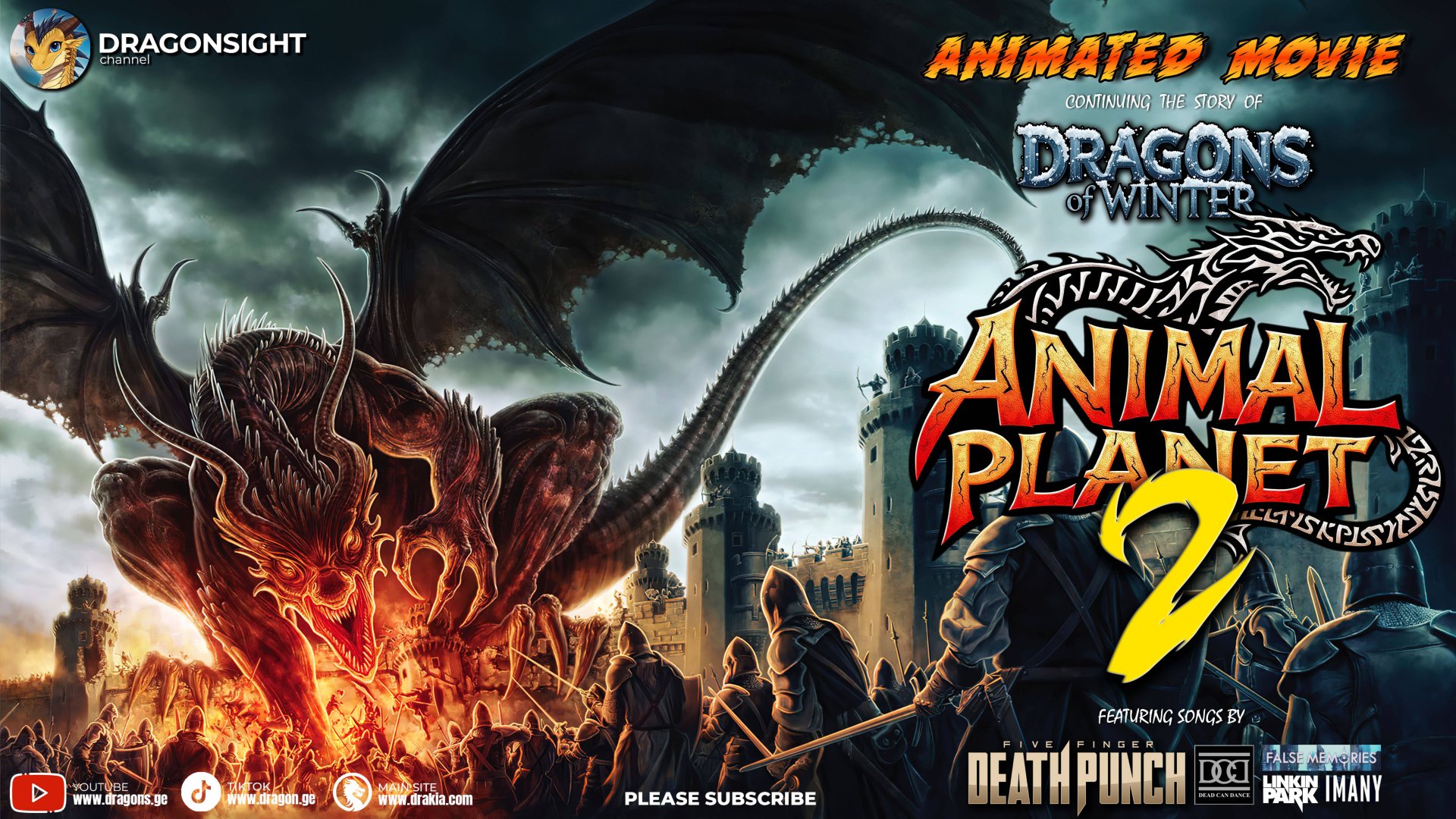 В мире животных II (2025) - CGI 3D полнометражный анимационный научно-фантастический фильм