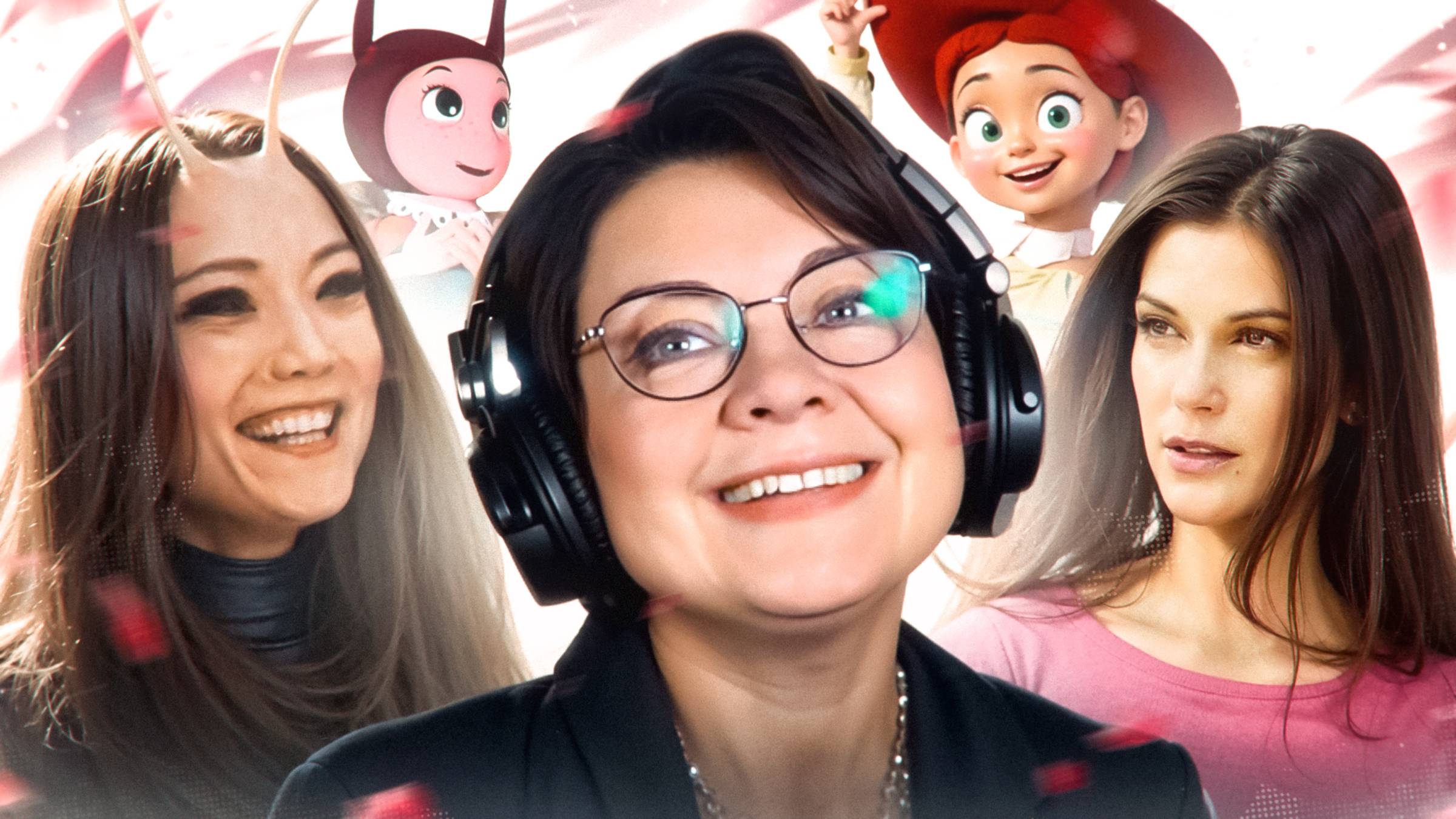 ЮЛИЯ РУДИНА — ГОЛОС СЬЮЗАН (ОТЧАЯННЫЕ ДОМОХОЗЯЙКИ), МАНТИС (СТРАЖИ ГАЛАКТИКИ), ДЖЕССИ и МИЛЫ