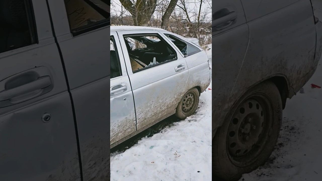 Разбили ВАЗ 2112 кто то психанул!