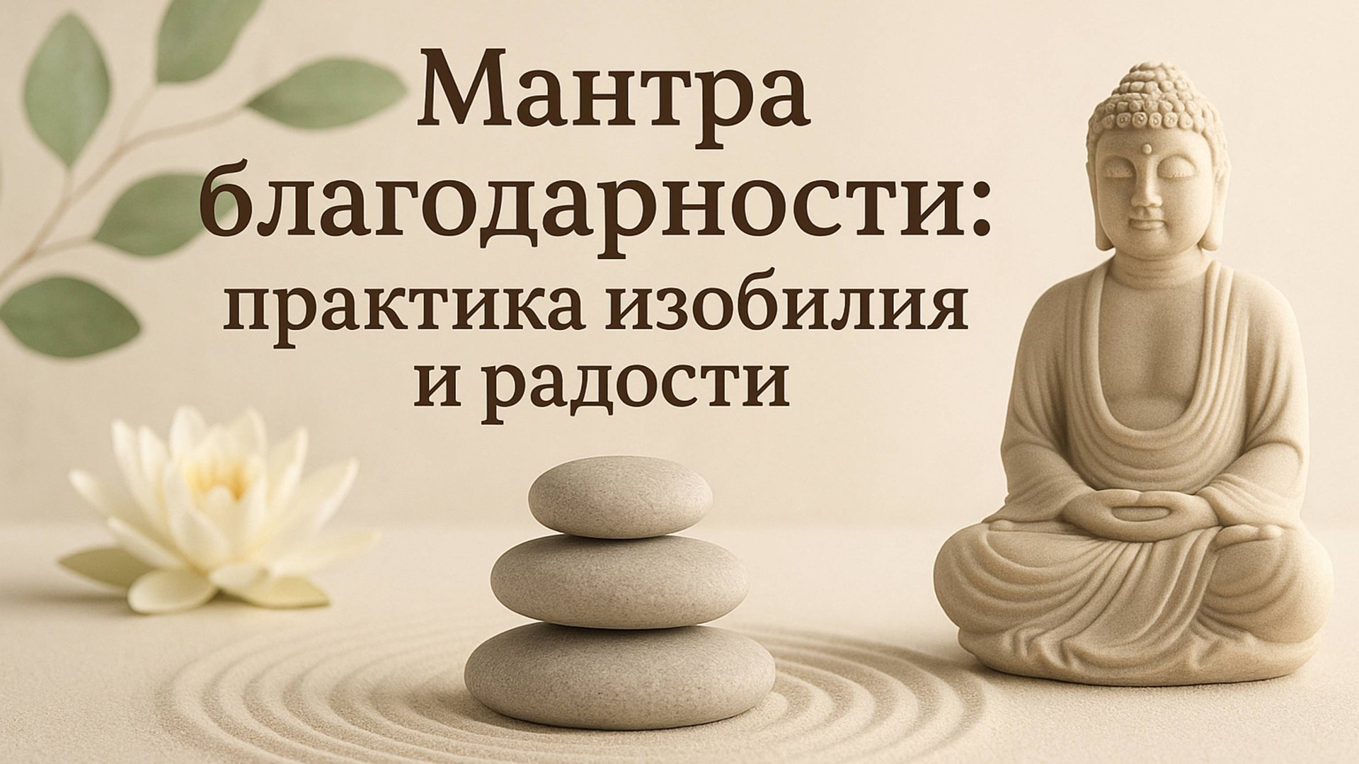 Мантра благодарности: практика изобилия и радости