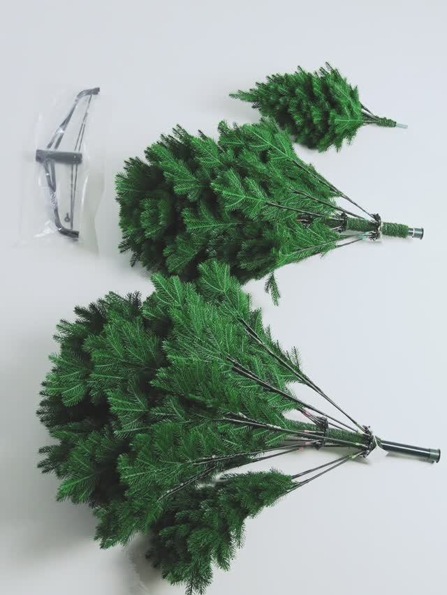 Инструкция сборки елки с типом крепления ветвей "На шарнирах" от ЕлкиТорг