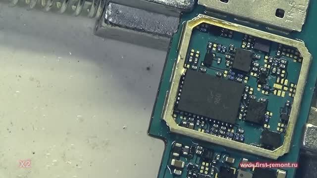 Замена усилителя на Samsung Galaxy Note 4 (N910F). Инструкция от https://www.1rmaster.ru/