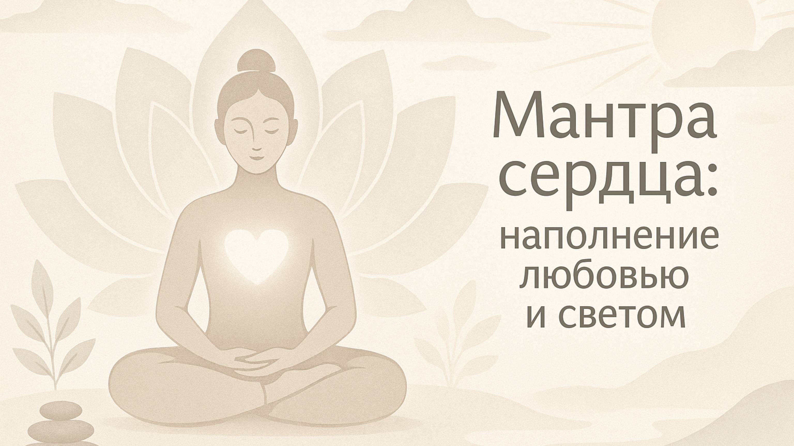 Мантра сердца: наполнение любовью и светом