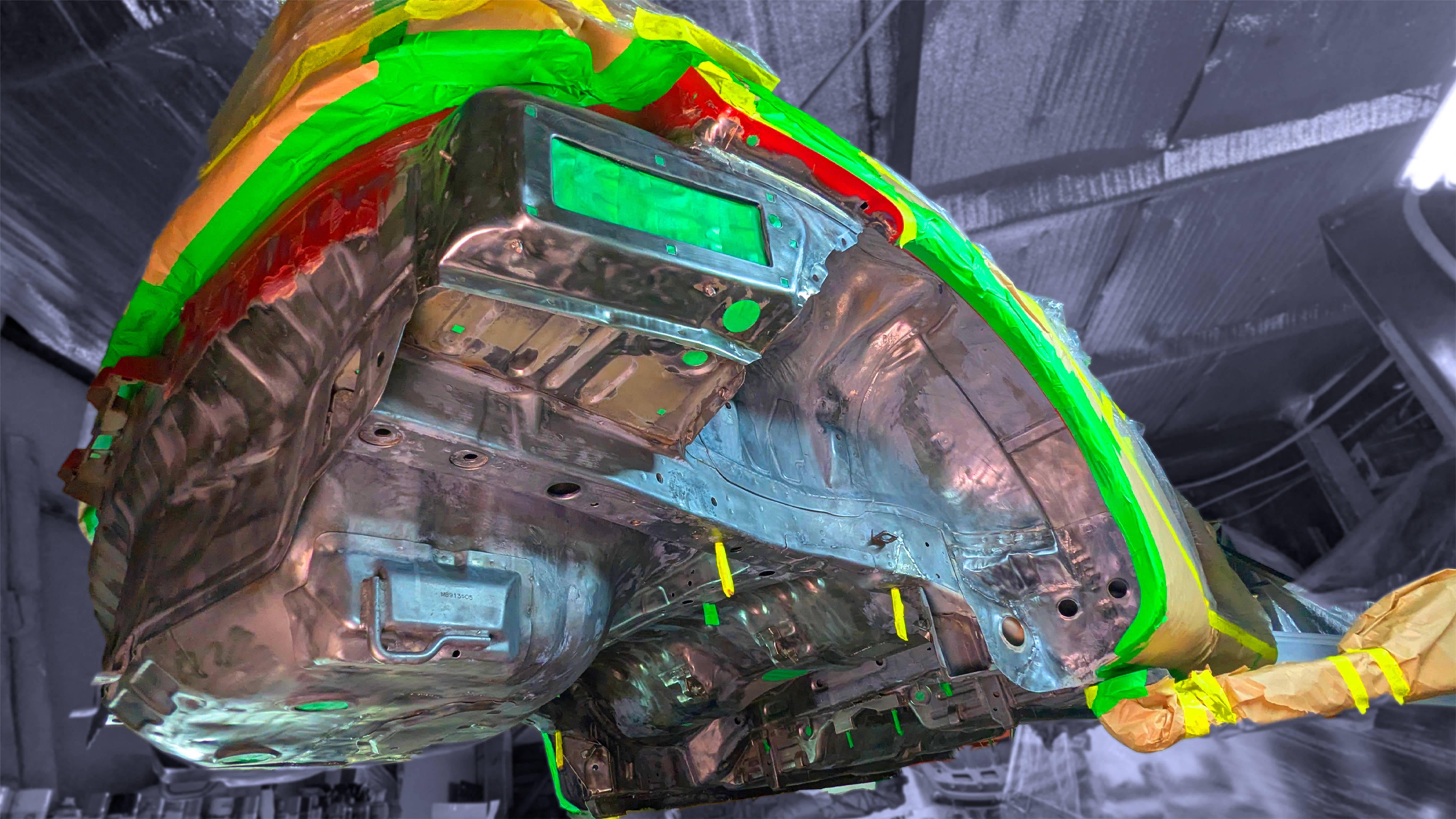 жесть с кузовней продолжается . пороги мы закончили и все покрасили ,НО ПОЧЕМУ АНТИКОРА НЕ БУДЕТ ???