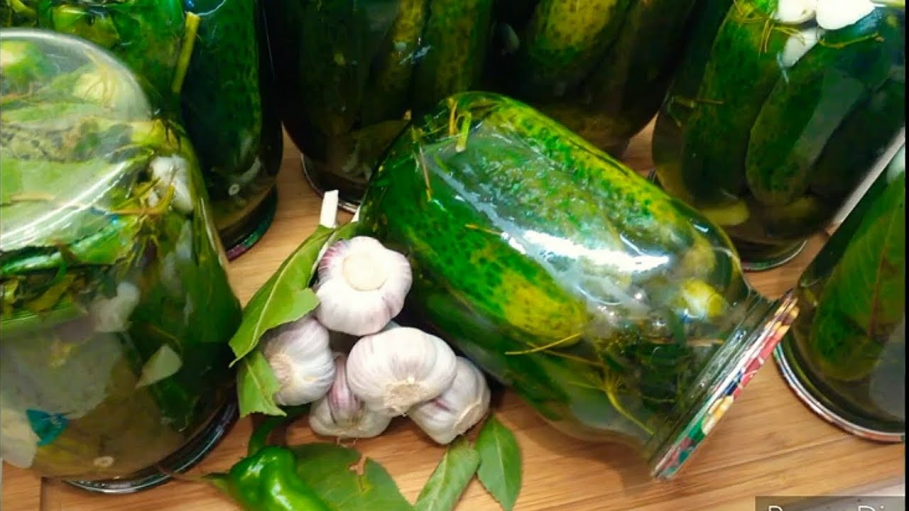 Маринованные огурчики на зиму.Вкусные,сладенькие,хрустящие! Рецепт проверен годами!