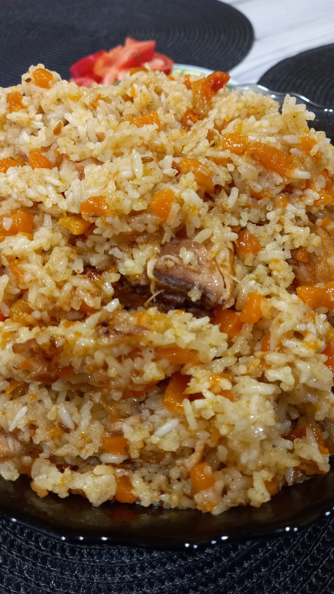 Готовим плов в казане