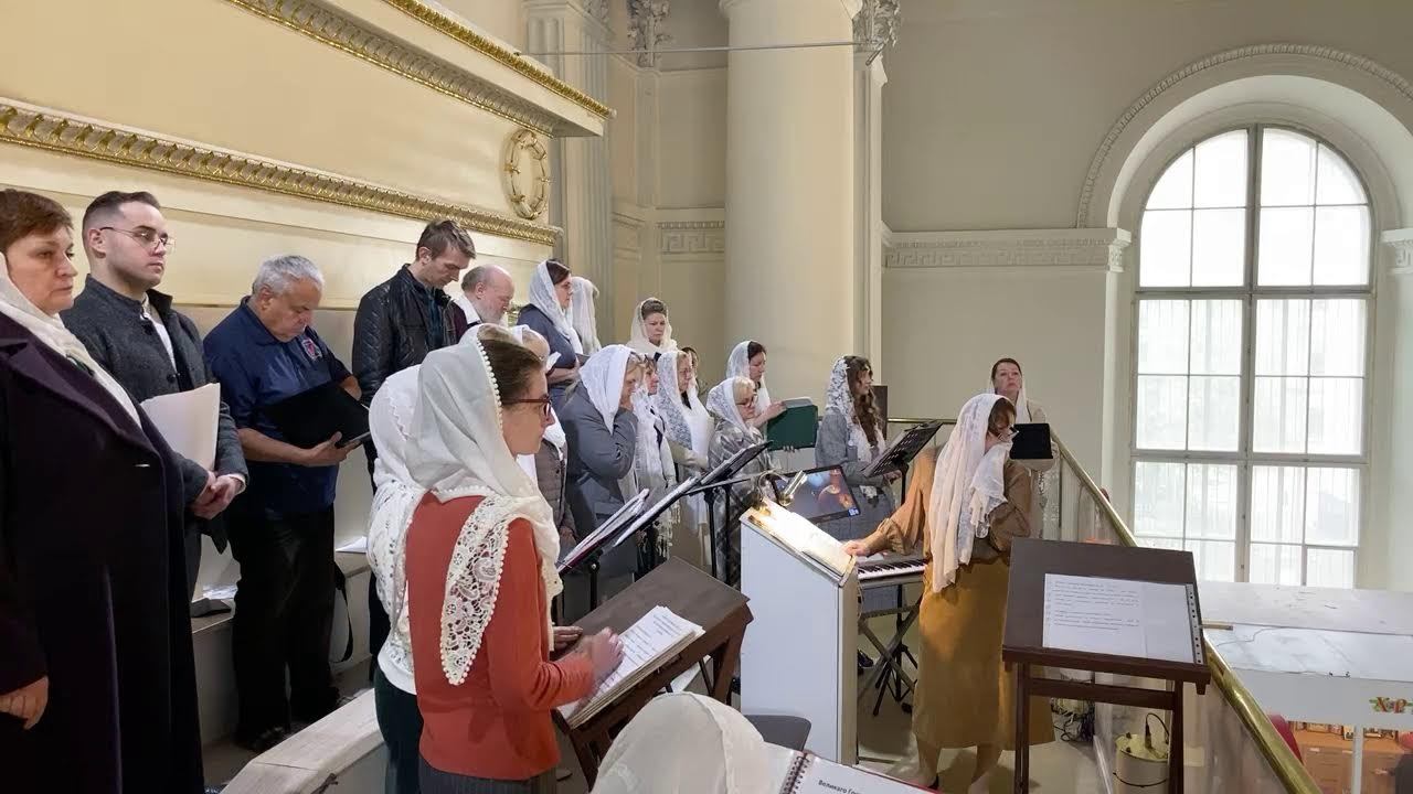 22.05.2025. Ранняя Божественная Литургия. Свято-Троицкий Измайловский собор Санкт-Петербурга