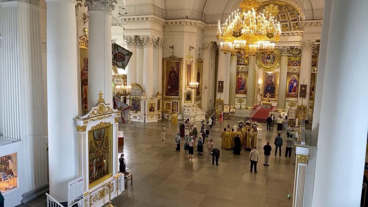 12.07.2025. Ранняя Божественная Литургия. Свято-Троицкий Измайловский собор Санкт-Петербурга