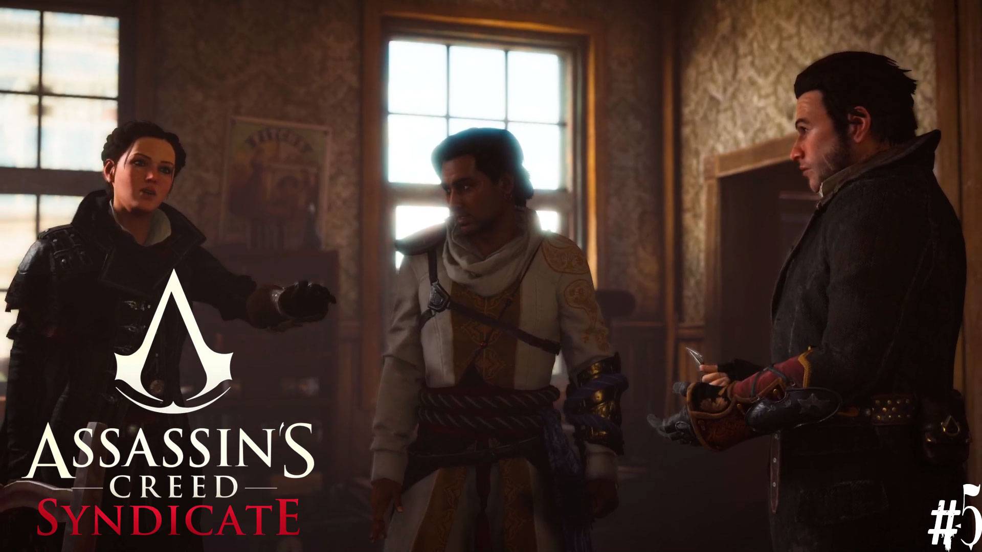 Assassin's Creed: Синдикат [no comments] #5 Знакомство с Александром Беллом и получаем Шимбяо