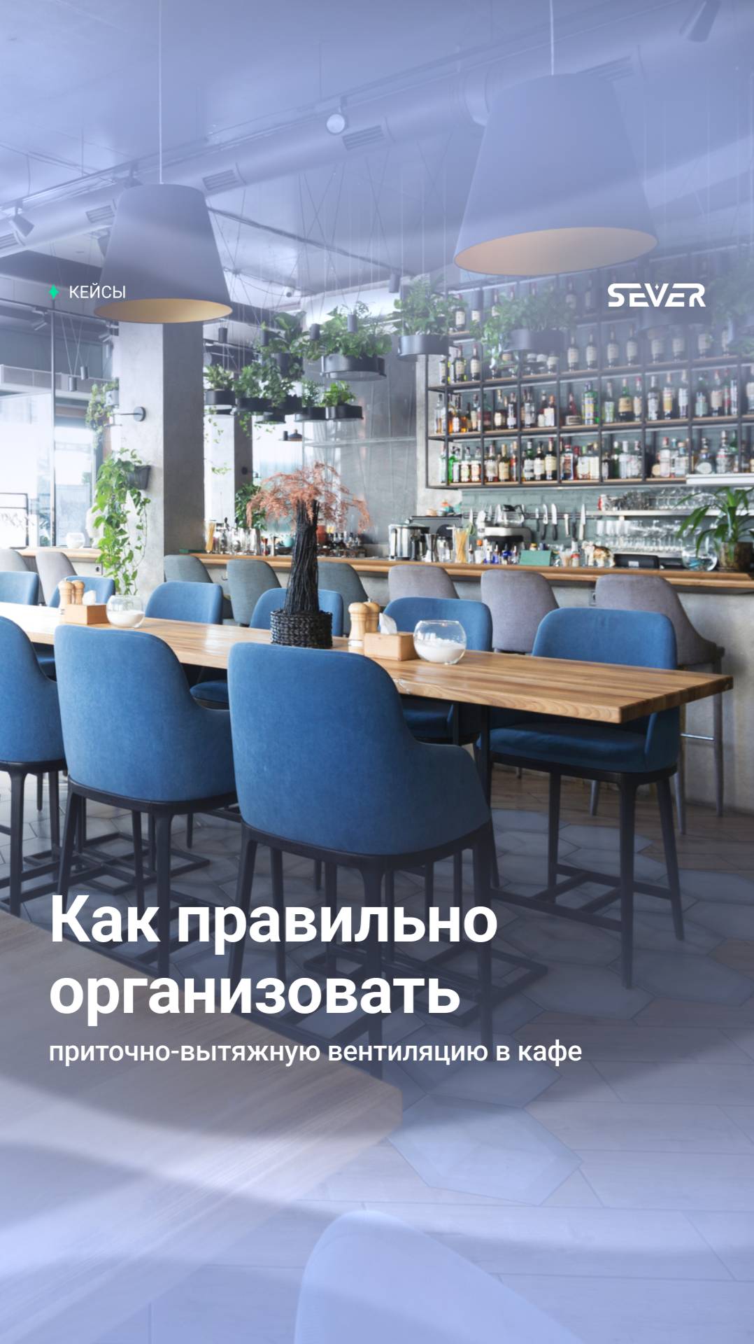 Как правильно организовать приточно-вытяжную вентиляцию в кафе