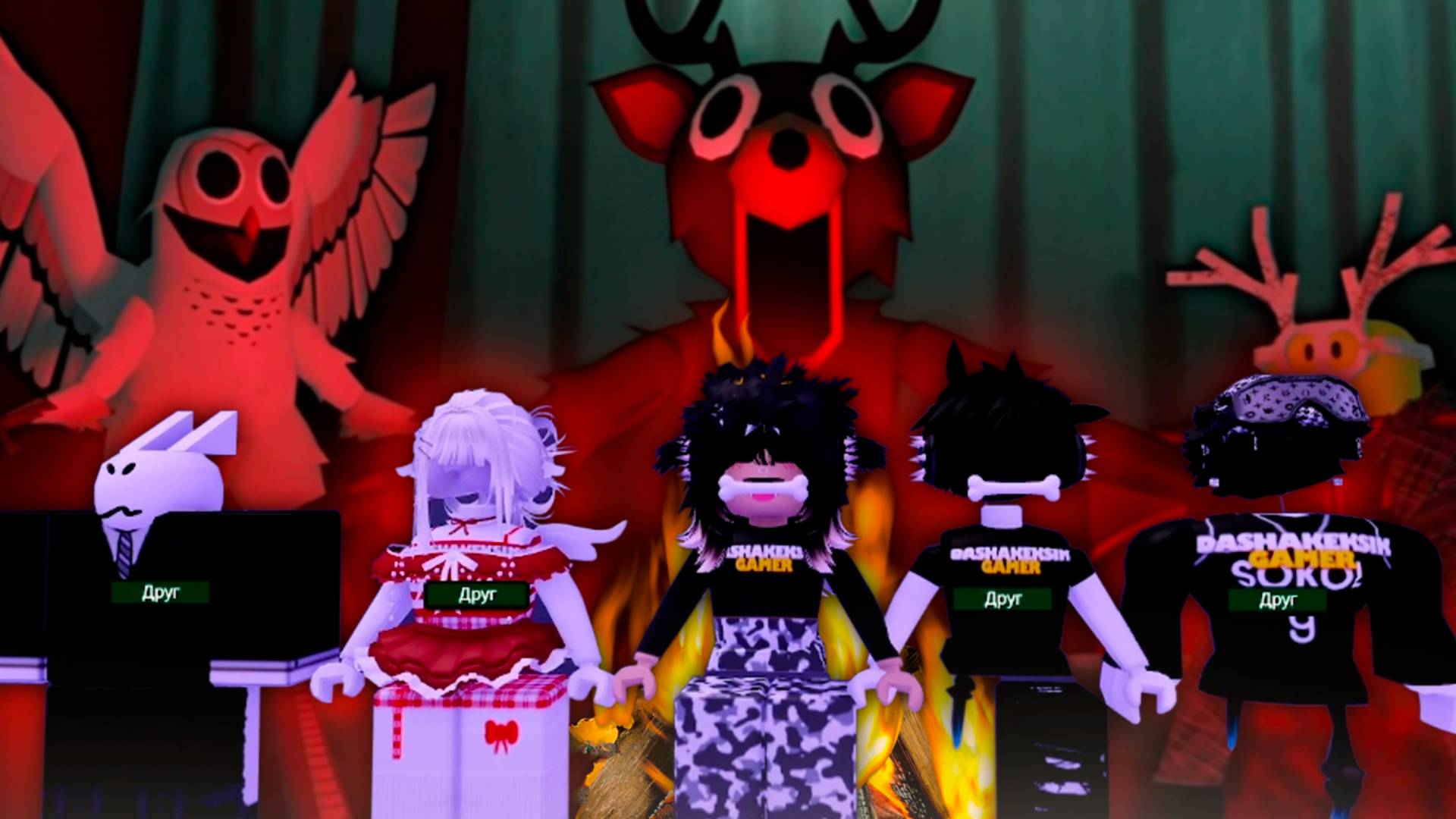 ПОСТРОИЛИ ЛУЧШУЮ БАЗУ и ПРОЖИЛИ БОЛЬШЕ 99 ночей в лесу ROBLOX!