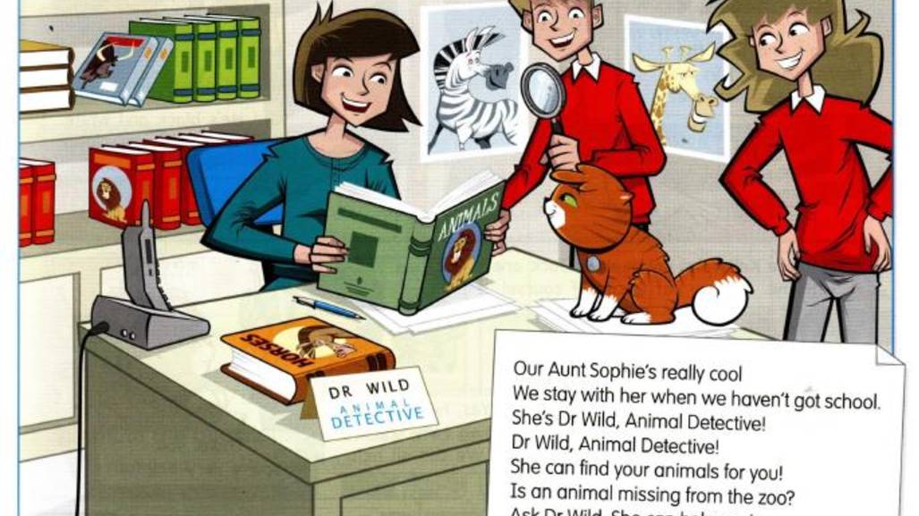 Our Aunt Sophie's really cool песня в формате караоке для ваших уроков