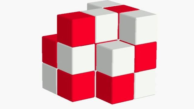 506. Головоломка "Шахматный куб V".