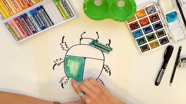 Урок 06  Летний жук