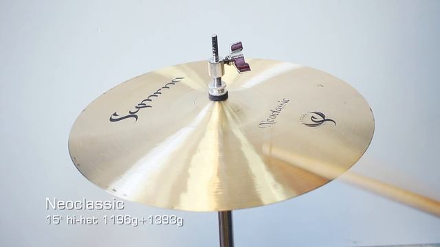 Neoclassic - 15" hi-hat, 1196g/1393g