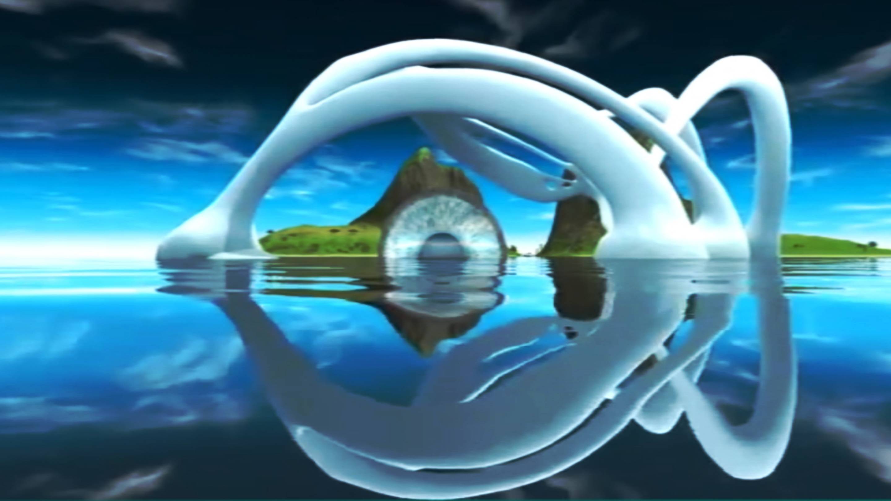 3D Лунный свет.