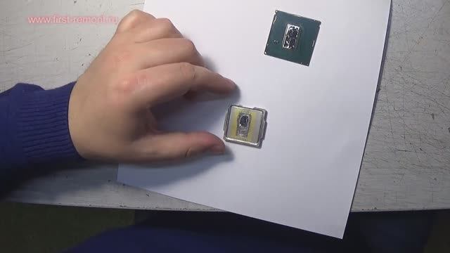 Скальпирование процессора i9 9900K на жидкий металл - www.1rmaster.ru