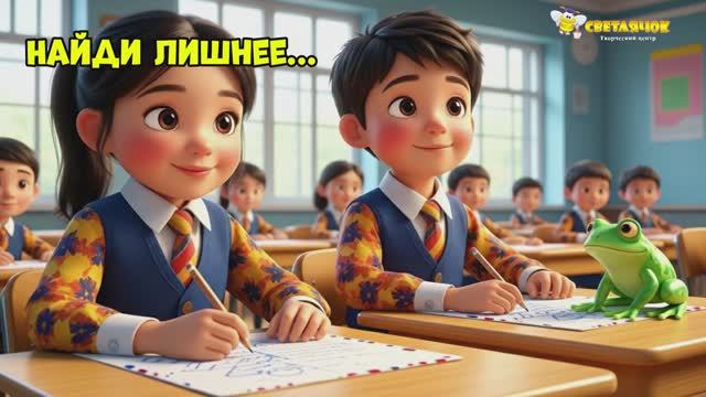 НАША ШКОЛА (игра на развитие внимания и наблюдательности)