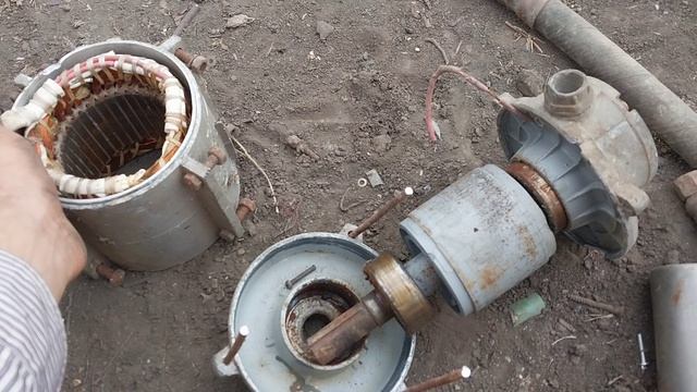 Что внутри серого электродвигателя!!!