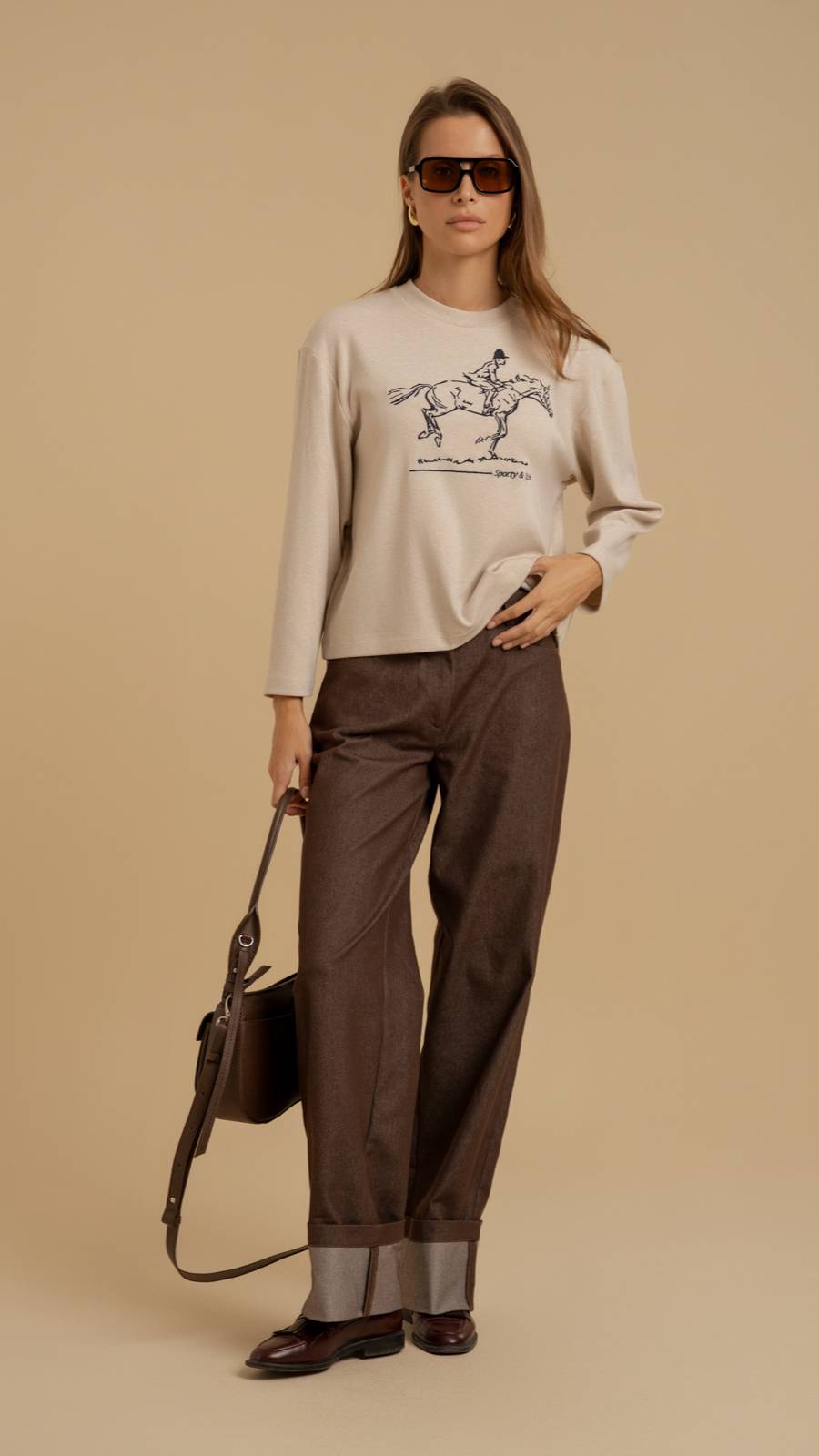 Образ от Deesses, вдохновлённый эстетикой конного спорта 💔