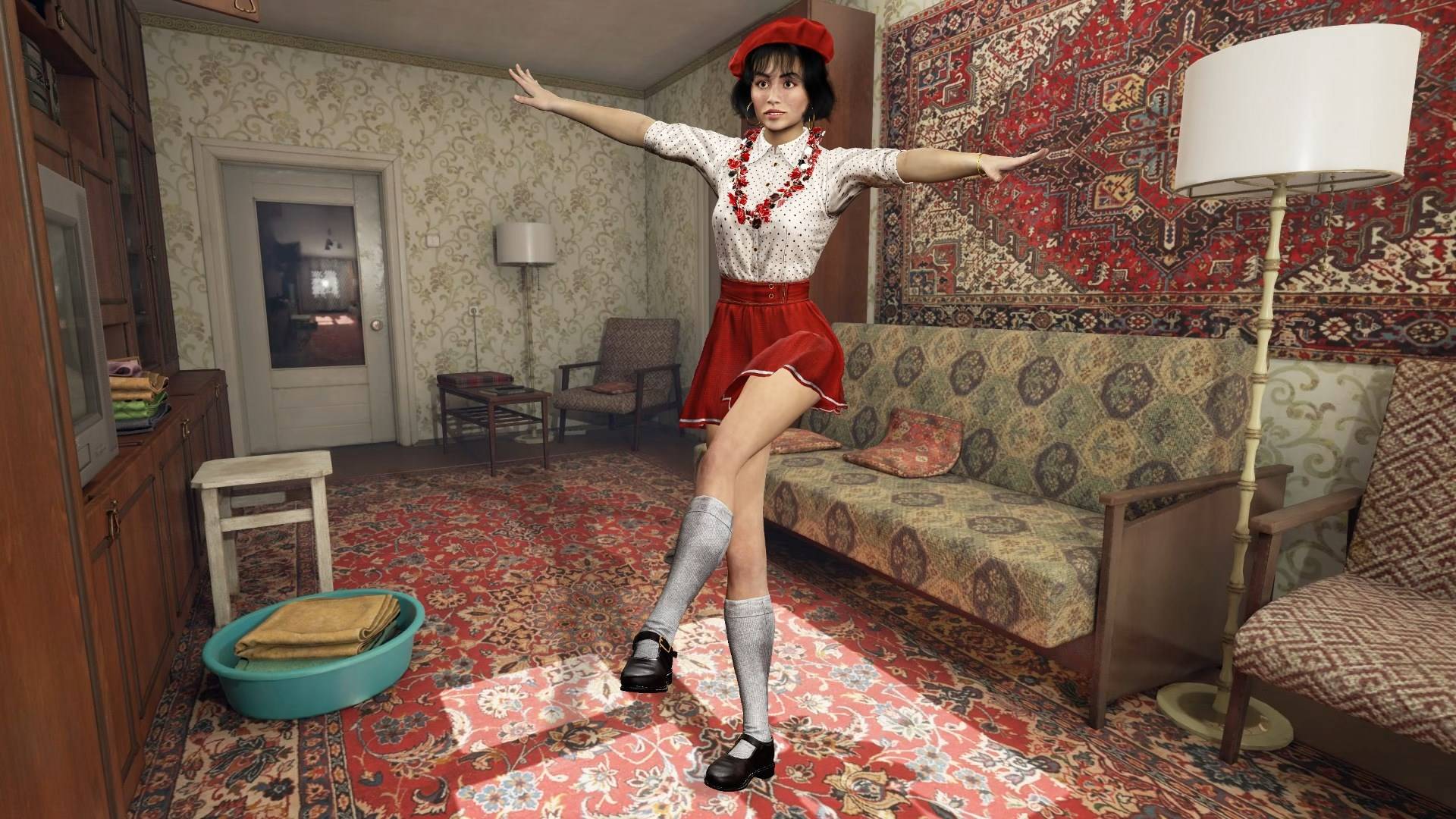 Sophie short skirt Clair Obscur Expedition 33