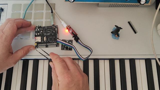 WavTrigger Сэмплер ромелер MIDI