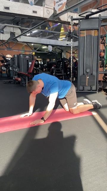 Круговые движения тазом на четвереньках