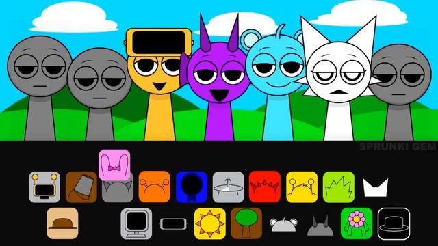 Спрунки_Sprunki ROLES  But ТОП версия