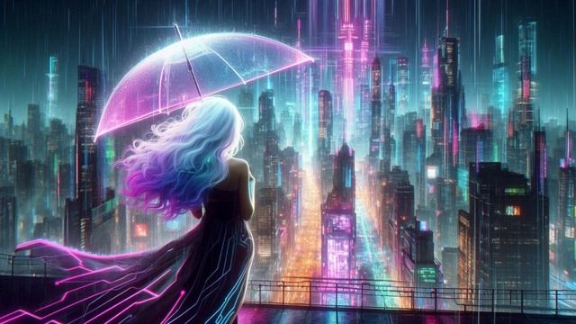 Degrading Simulation - Synthwave Song