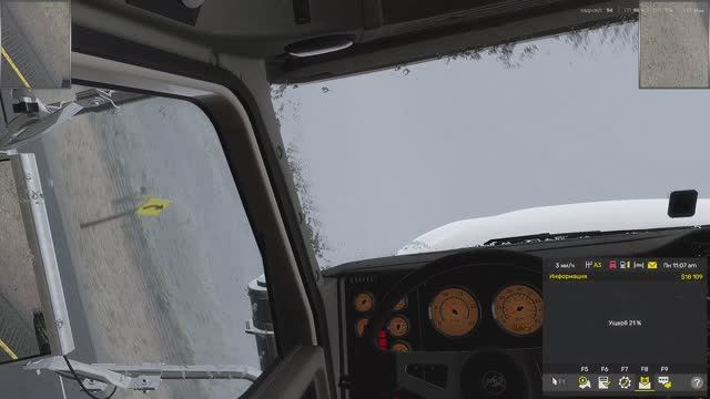 american truck simulator физика