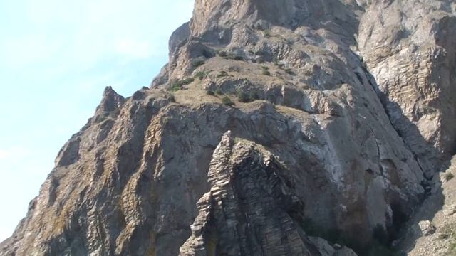 Карадаг  с  борта  катера