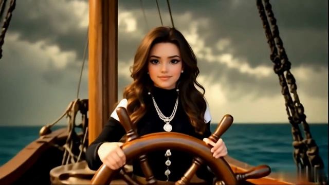 девушка на корабле 2