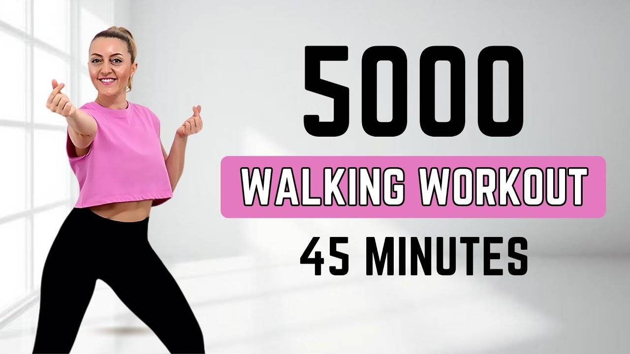 🔥5000 ШАГОВ — ТРЕНИРОВКА ХОДЬБЫ🔥 УПРАЖНЕНИЯ ДЛЯ ПОХУДЕНИЯ🔥 СЖИГАНИЕ ЖИРА🔥 БЕЗ ПРЫЖКОВ🔥