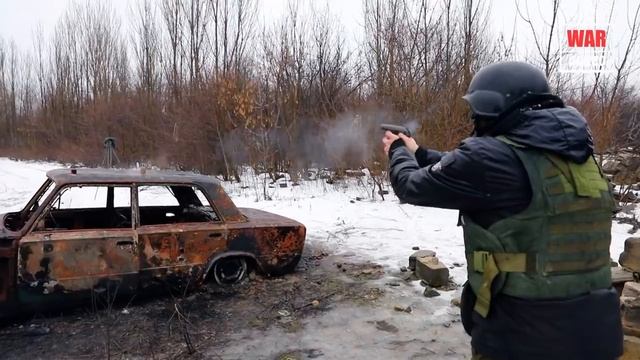 Что будет с гранатой от попадания пули ПМ против взрывчатки #ПрошлаяДичь