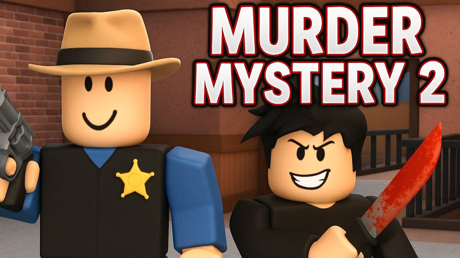 Играю в  Murder Mystery 2 в Roblox