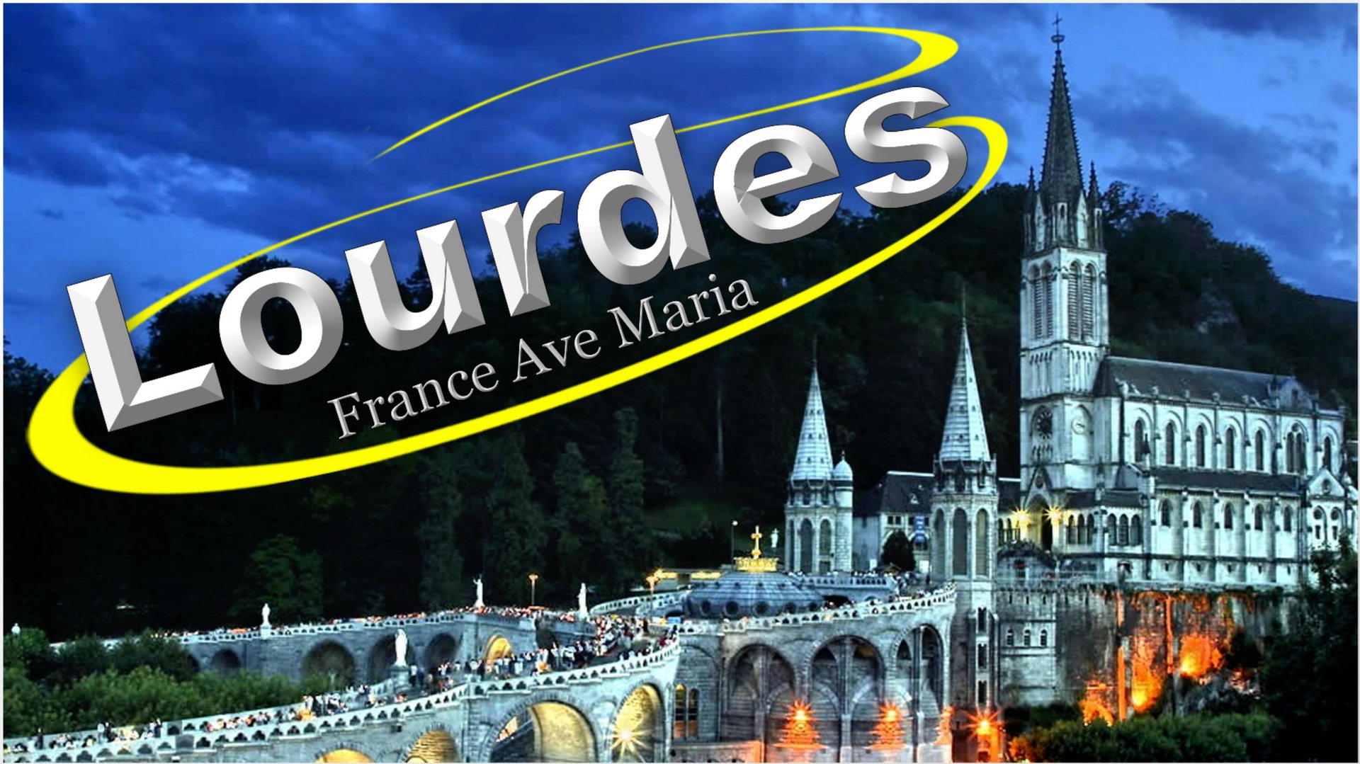 "Аминь"(напеши)☦⛪ ️"Лурд" во Франции  🇫🇷 Аве Мария из Лурда⛪/ ️"Lourdes" in France 🇫🇷 Ave Maria