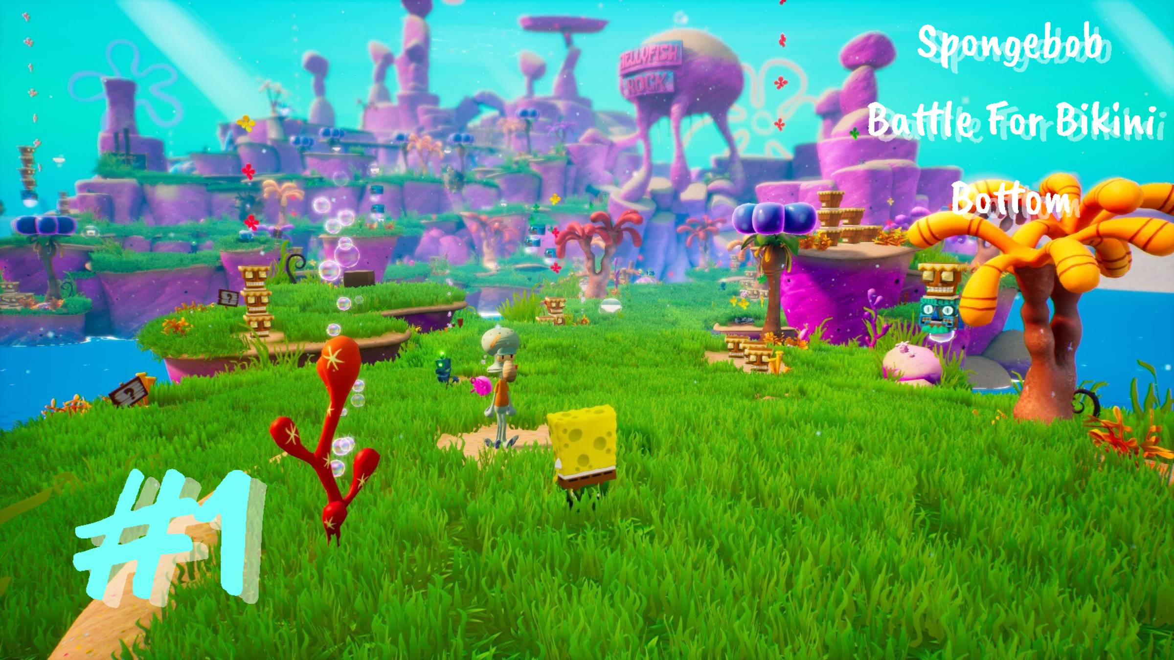 Spongebob Squarepants Battle For Bikini Bottom Rehydrated {Серия 1} Начало